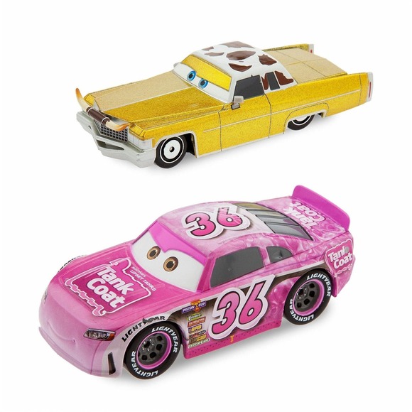 Disney | Toys | Disney Pixar Tex Dinoco And Reb Meeker Die Cast Car Set ...